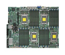 SuperMicro H8QG7+-LN4Fマザーボード - Opteron 6000、AMD SR5690/SP5100、DDR3、SAS2、SAT2、SWTX。