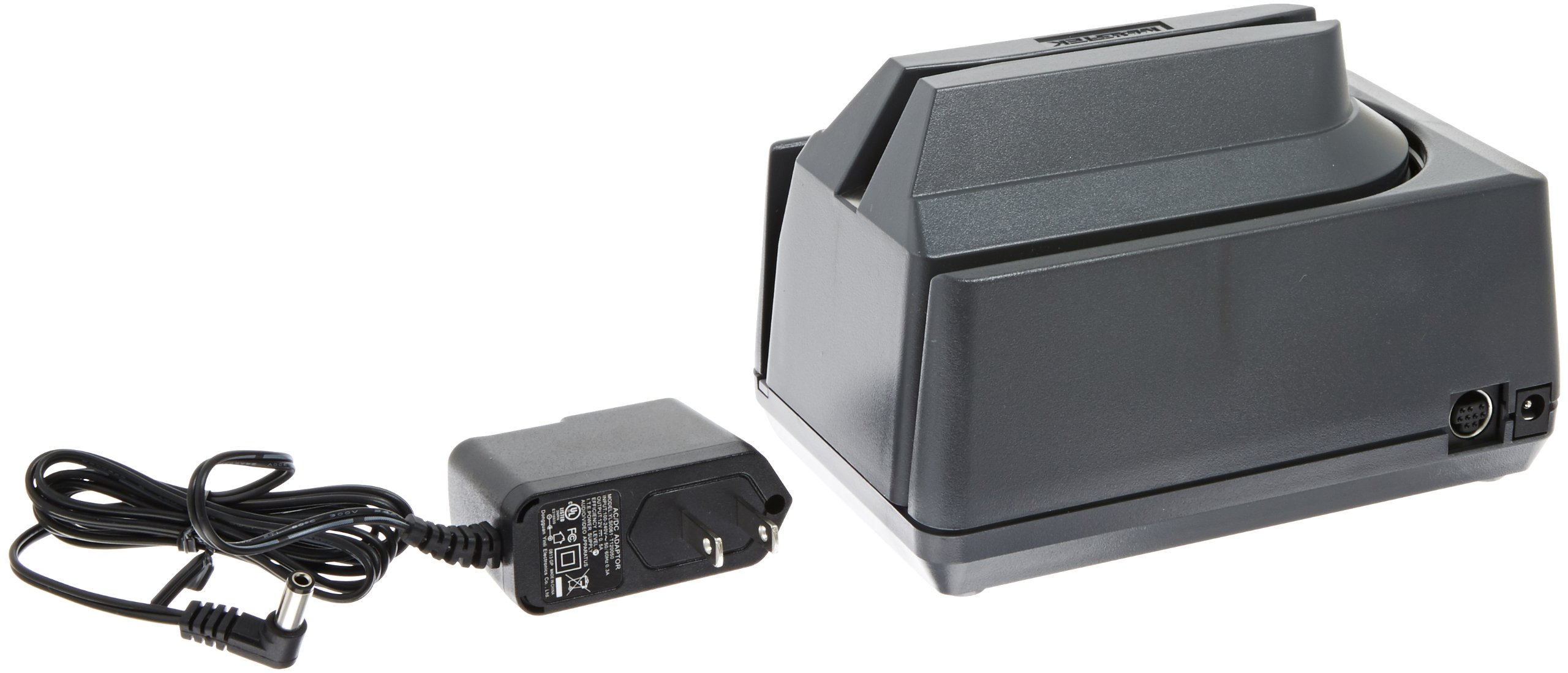 MagTek 22533003 Mini MICR Check Reader with USB Interface 17 in/s Scan Speed 12V Dark Gray by Mag