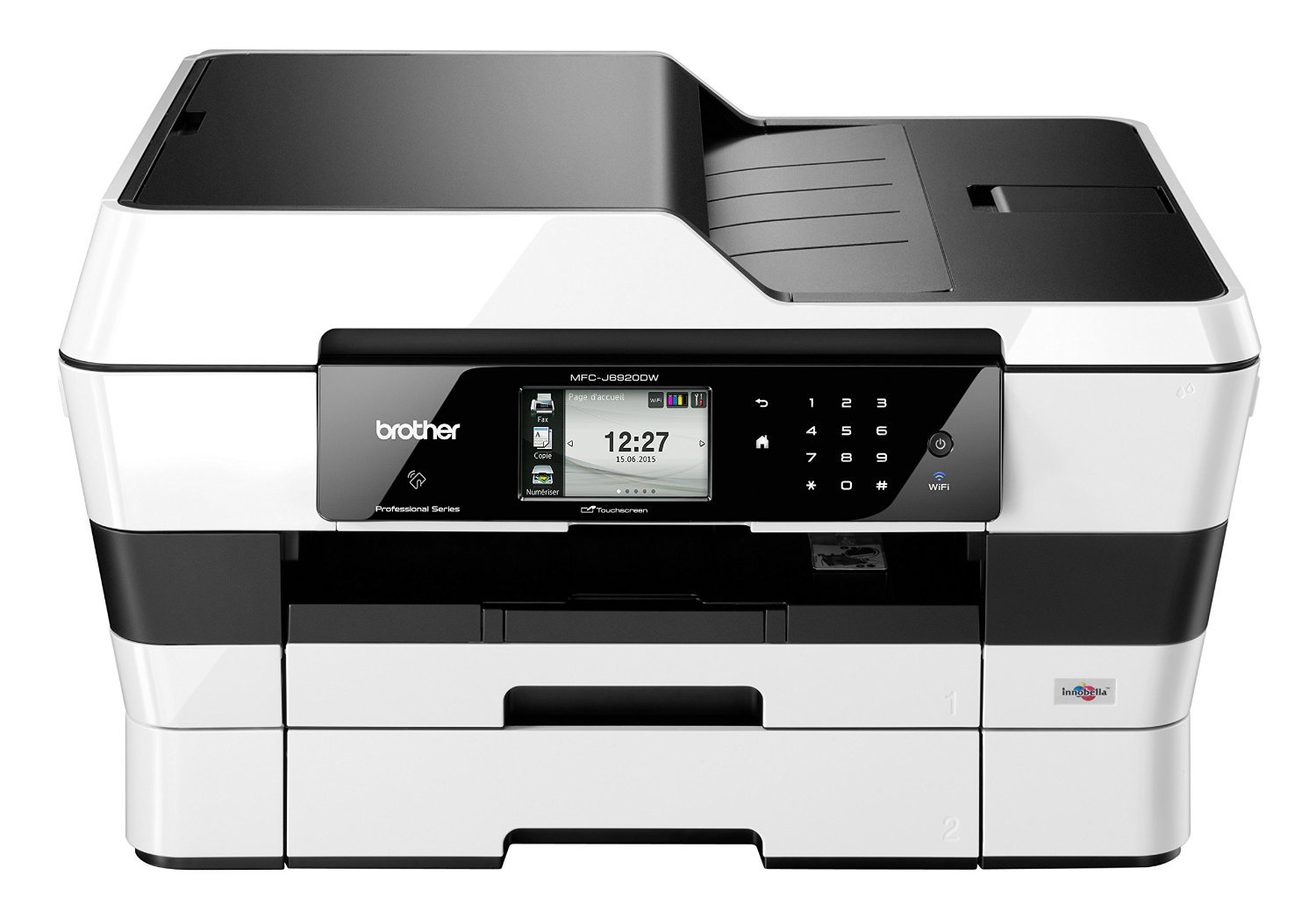 Brother MFCJ6920DW Imprimante jet d'encre multifonction Couleur 22 ppm Wi-Fi