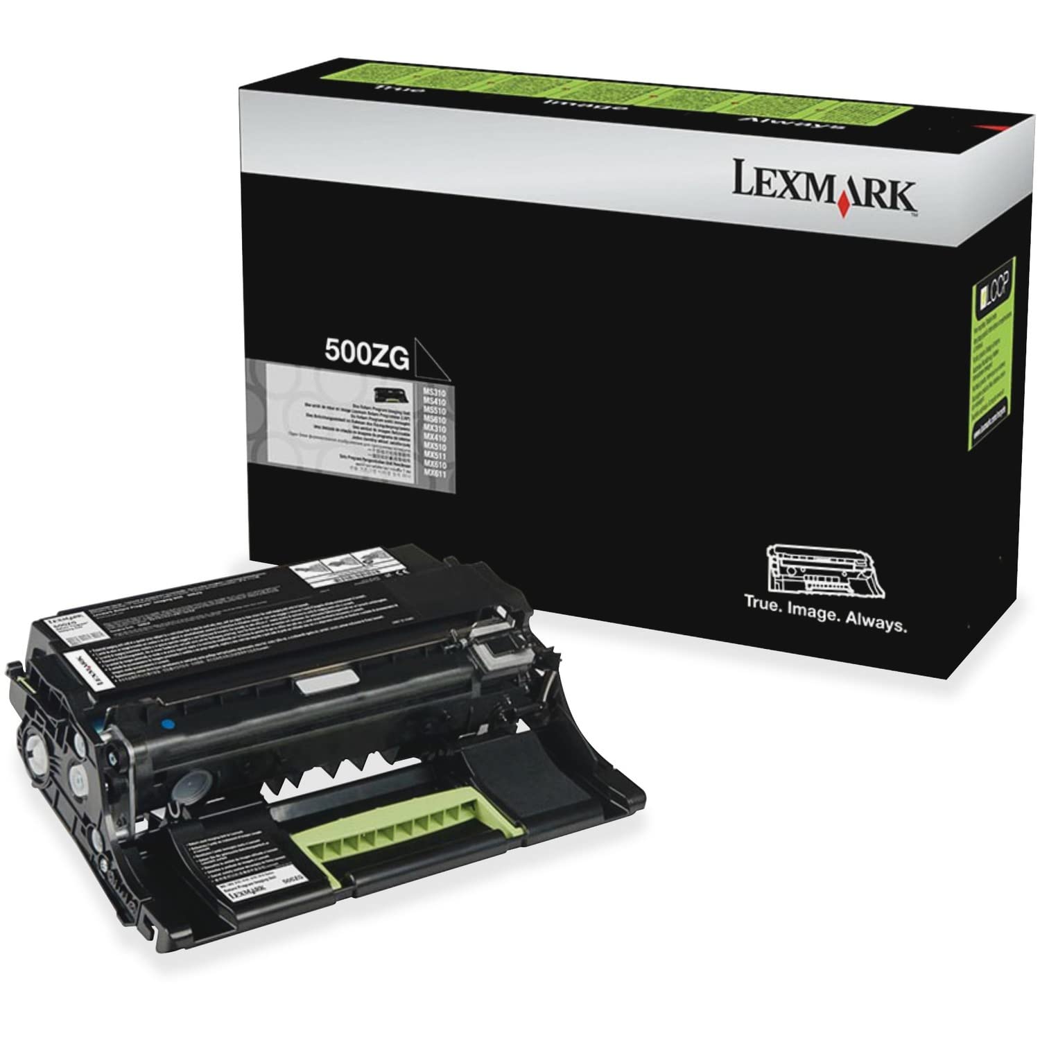 Lexmark 500ZG - Printer imaging unit LRP government GSA - for Lexmark MS310 MS410 MS510 MS610 M