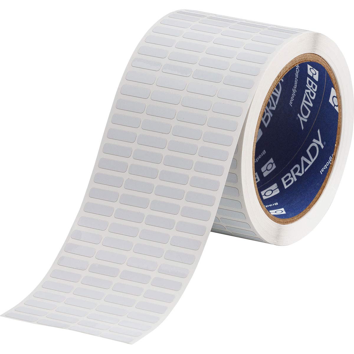 Brady THT-14-718-10 B-718 High-Temperature ESD Industrial Polyimide Barcode Label Gloss 0.200 H x