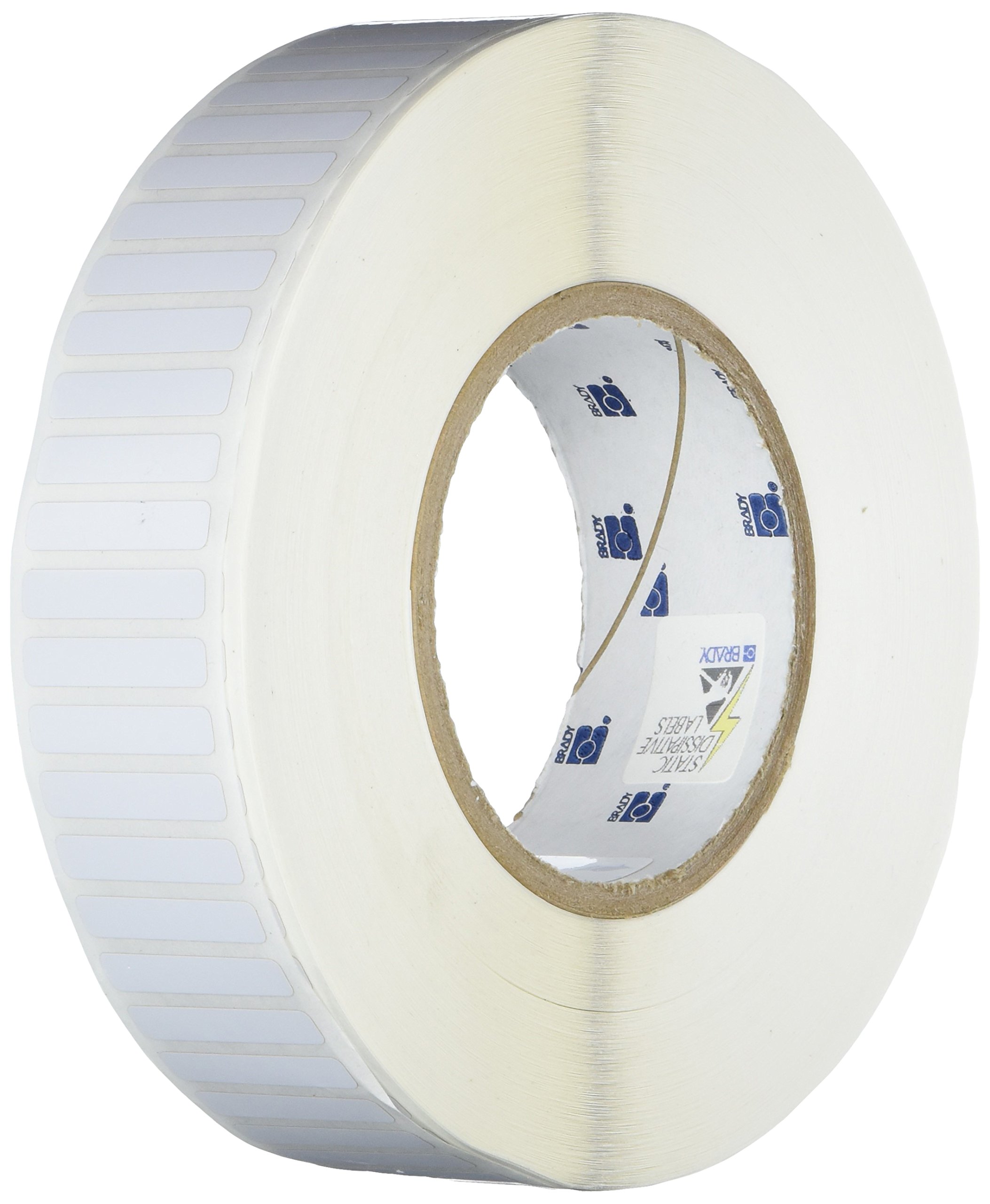 Brady THT-43-718-10 B-718 High-Temperature ESD Industrial Polyimide Barcode Label Gloss 0.250 H x