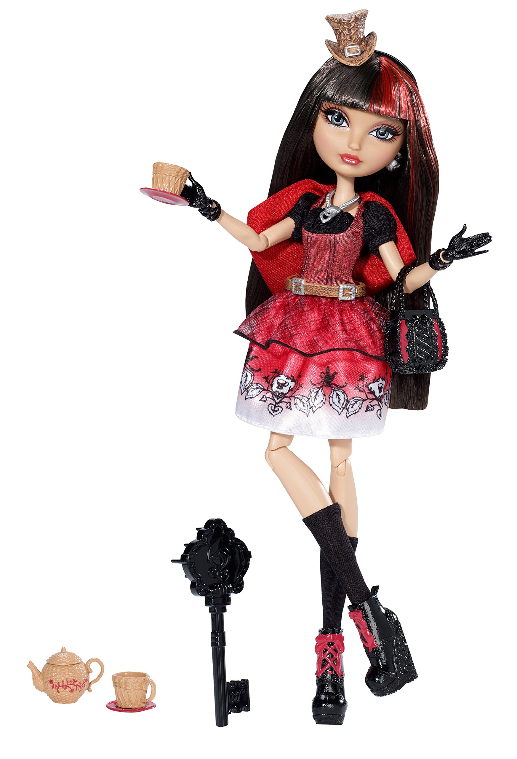 [エバーアフターハイ]Ever After High HatTastic Cerise Hood Doll BJH33 [並行輸入品]