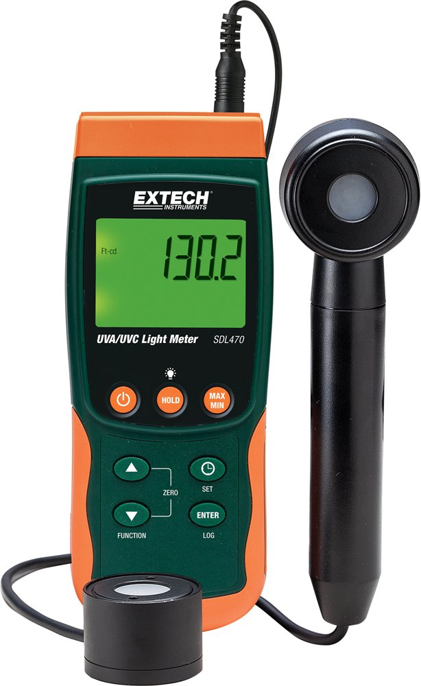 Extech sdl470 UVA/UVCライトメーターDatalogger