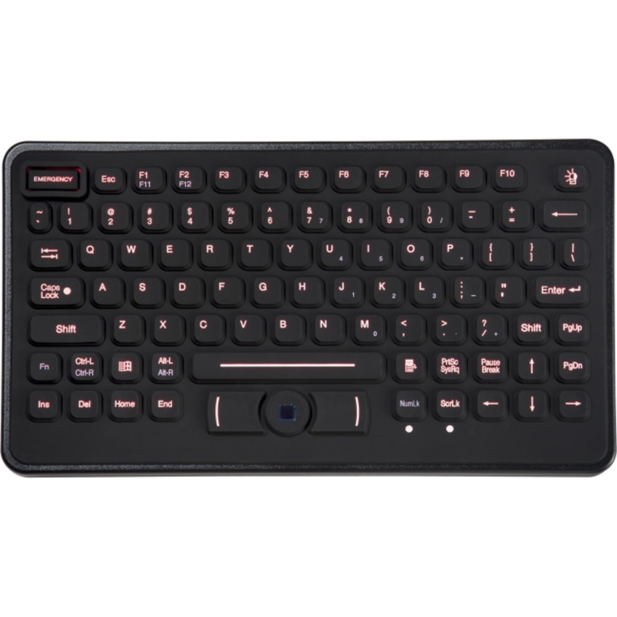 TG-3 Electronics 86キー、バックライト、NEMA 4、POINTINGデバイス、USB KBA-BLH-5RU