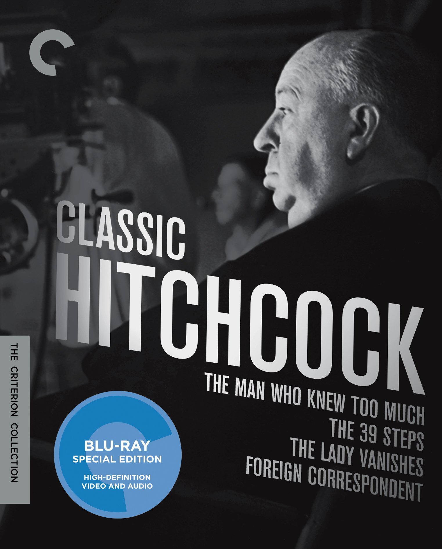 Classic Hitchcock (Man Who Knew Too Much 39 Steps Lady Vanishes Foreign Correspondent) [Blu-ray]