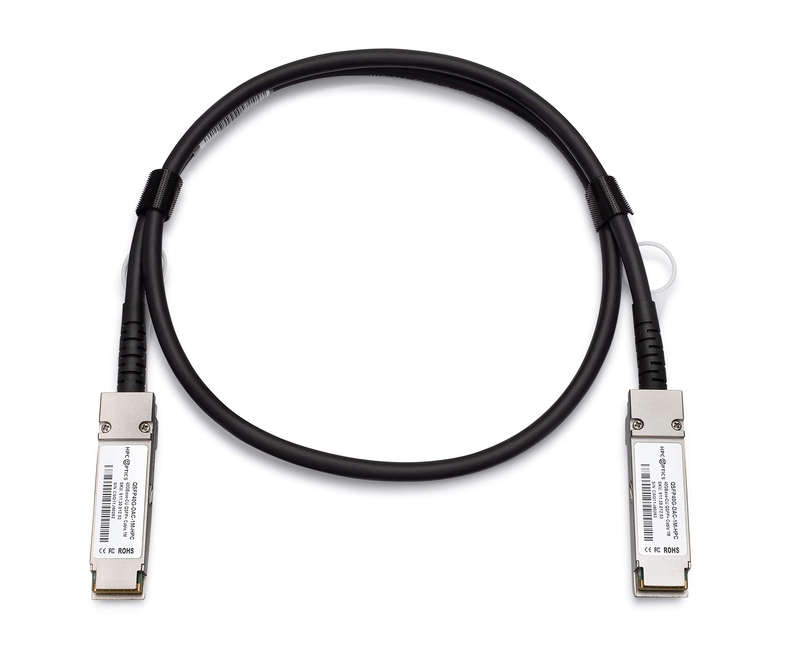 Intel互換XLDACBL7 QSFP+ Twinaxケーブル。