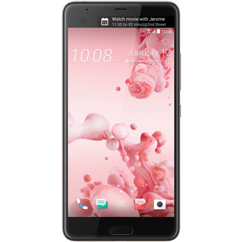 HTC U Ultra 64GB Single SIM Factory Unlocked Android OS Smartphone (Cosmetic Pink) - International V