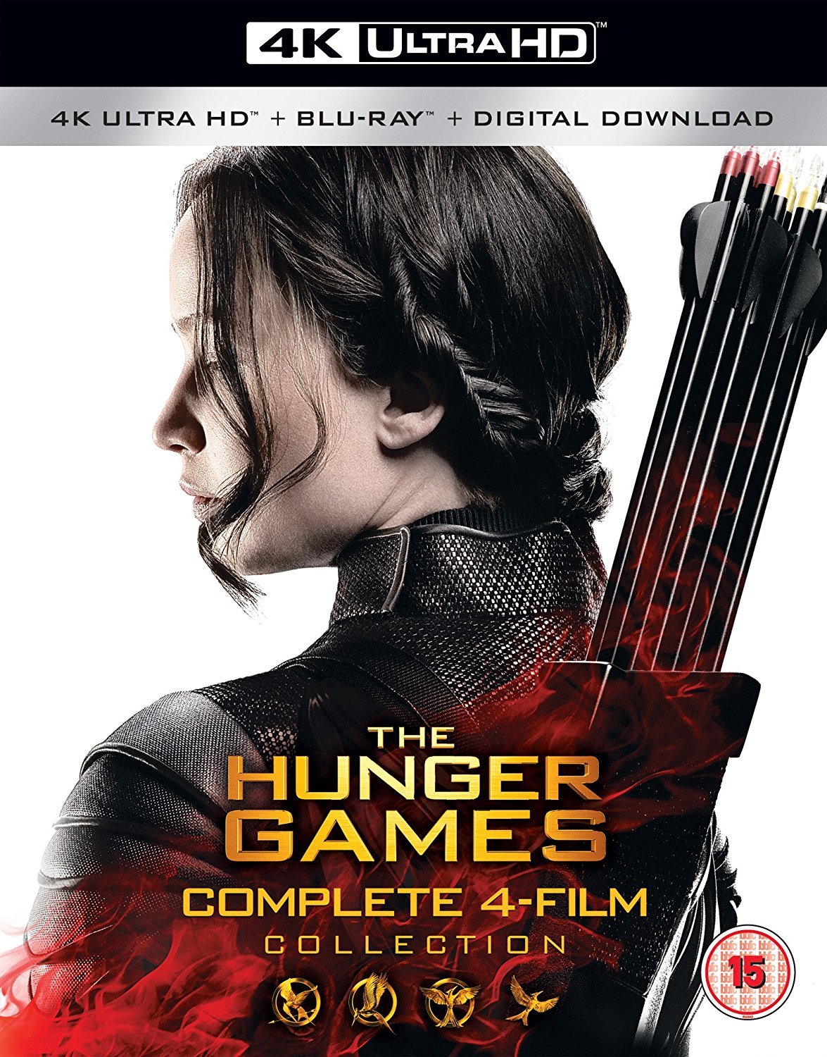The Hunger Games Complete Collection 4K [Blu-ray] [2016]