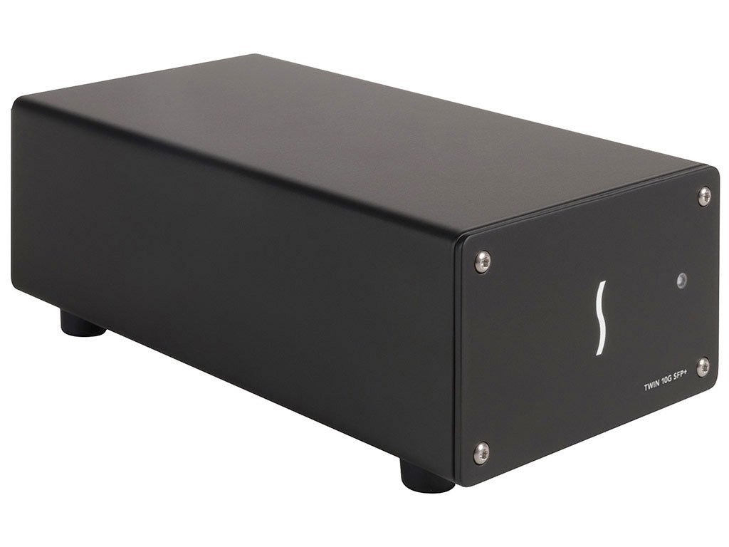 Sonnet Technologies TWIN10GC-SFP-T3 ツイン 10G SFP Thunderbolt 3-デュアル10ギガビット イーサネットアダプター （SFPs別売り）
