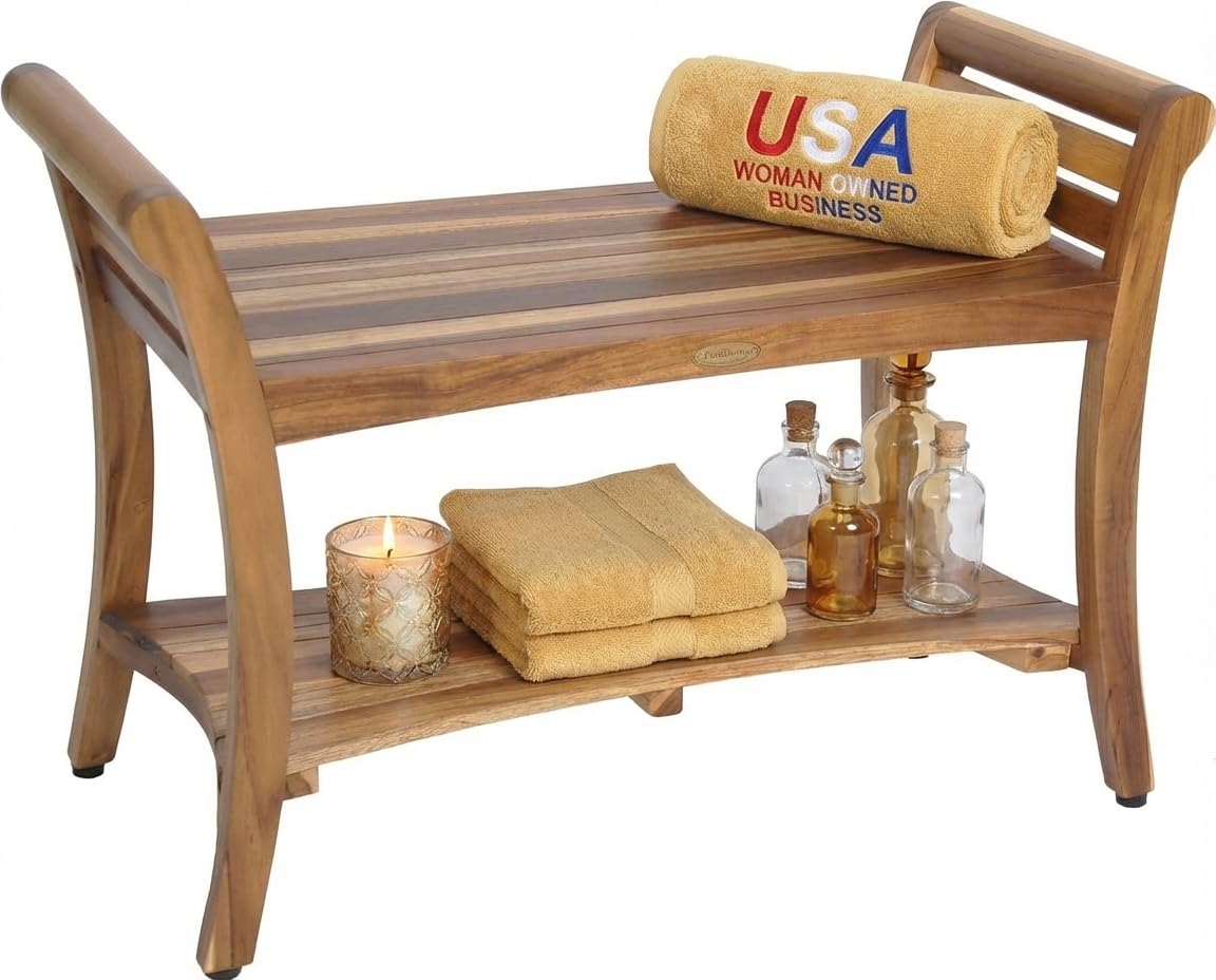 EcoDecors シャワーベンチ 29Lx14.75Wx20T ED932