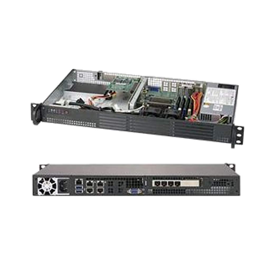 SuperMicro SuperServer 5019A-12TN4 - Rack-Mountable - Atom C3850-0 GB - 0