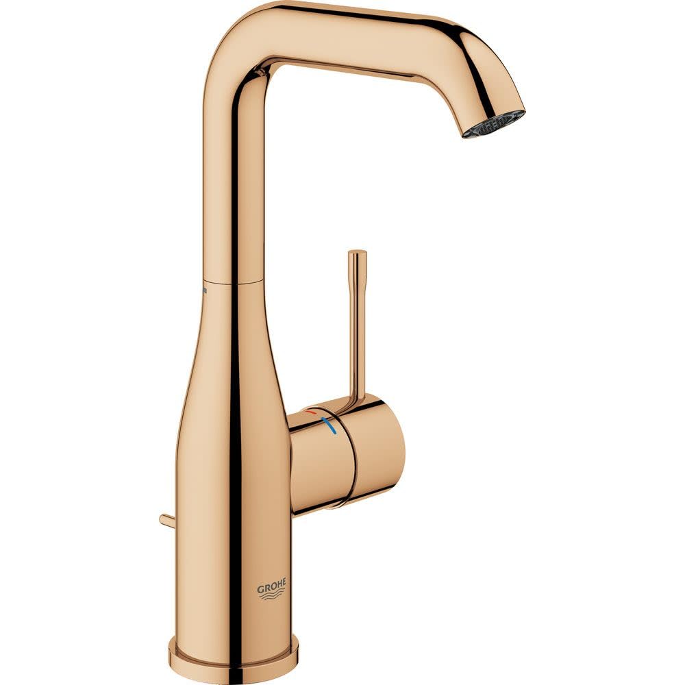 GROHE NEW Essence シングルハンドル 浴室蛇口 Lサイズ 色:暖かなサンセット