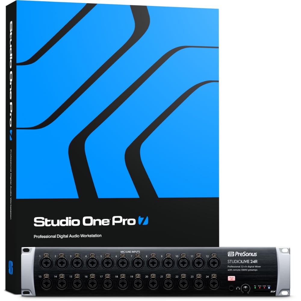 Presonus StudioLive 24R 26-Input 32 Mixer - Unpowered Input-24 Mic Pres
