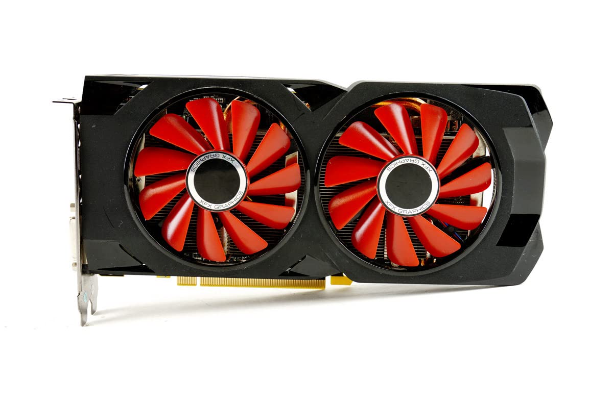 XFX Radeon RX 570 RS ブラックエディション 1328MHz 8GB 256bit GDDR5 DX12 VR レディ デュアルBIOS 3xDP HDMI DVI AMD グラフィ