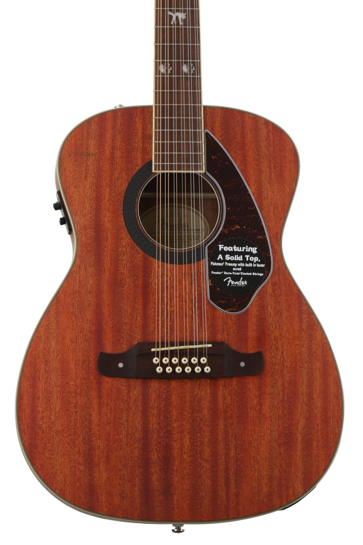 Fender エレキアコースティックギター Tim Armstrong Hellcat-12 Walnut Fingerboard Natural ソフトケース付属