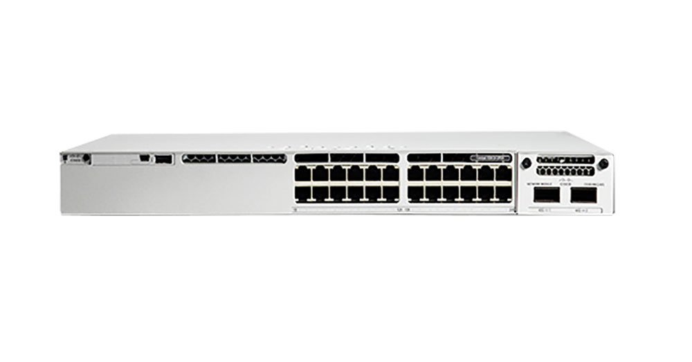 Cisco Catalyst 9300 - ネットワークアドバント ニューリテール、C9300-24T-A (ニューリテールスイッチ L3 24 x 10/100/1000ラックマウント)