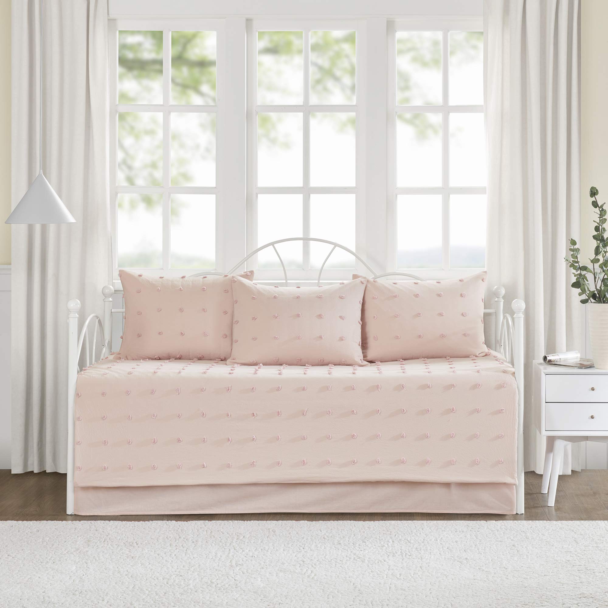 Urban Habitat BrooklynコットンジャカードDaybedセット Daybed ピンク