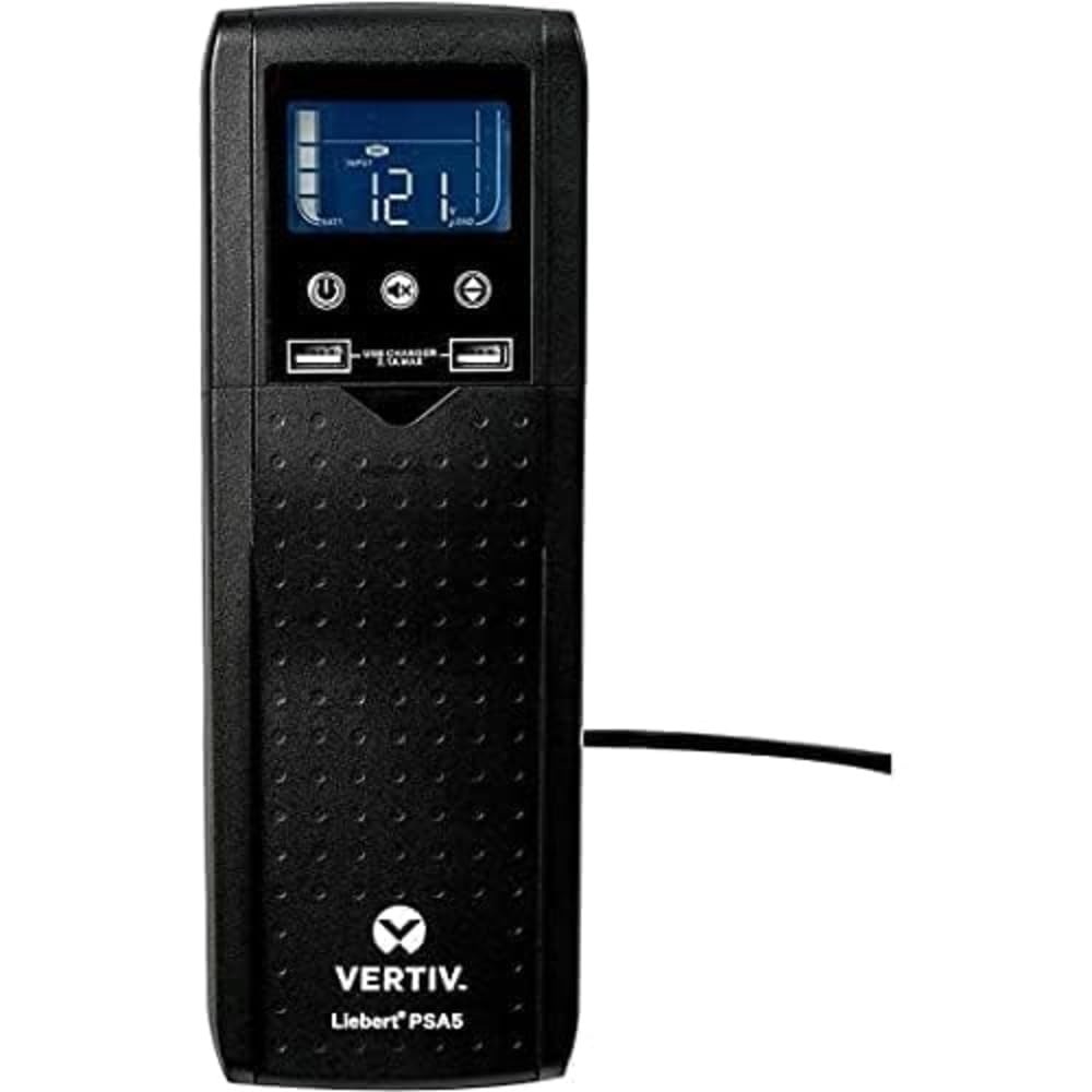 Vertiv Liebert PSA5 1500VA 900W line-Interactive UPS with AVR Technology and Battery Backup 10 outl