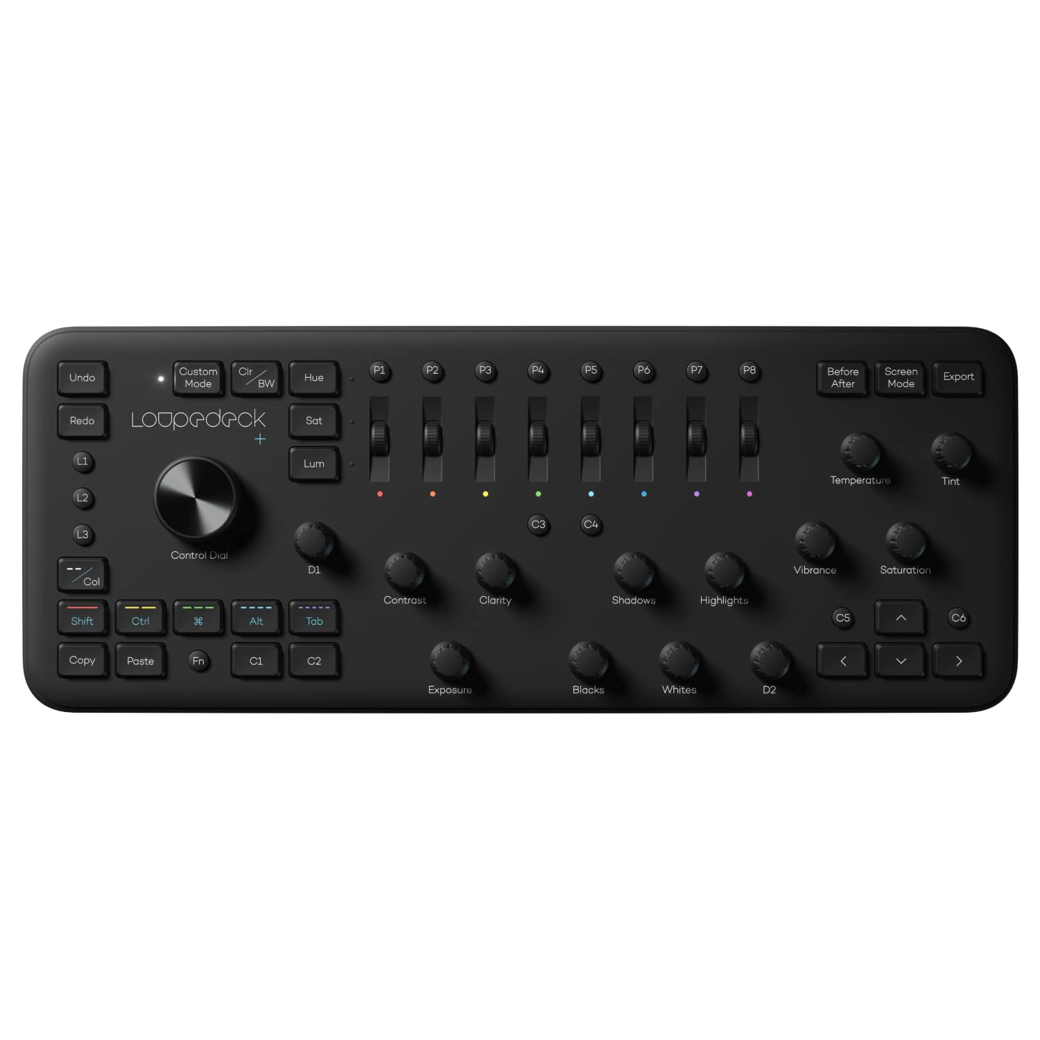 Loupedeck Plus(+) - 写真、動画編集用カスタムコントローラ（Lightroom Classic Photoshop CC Camera Raw After Effects F