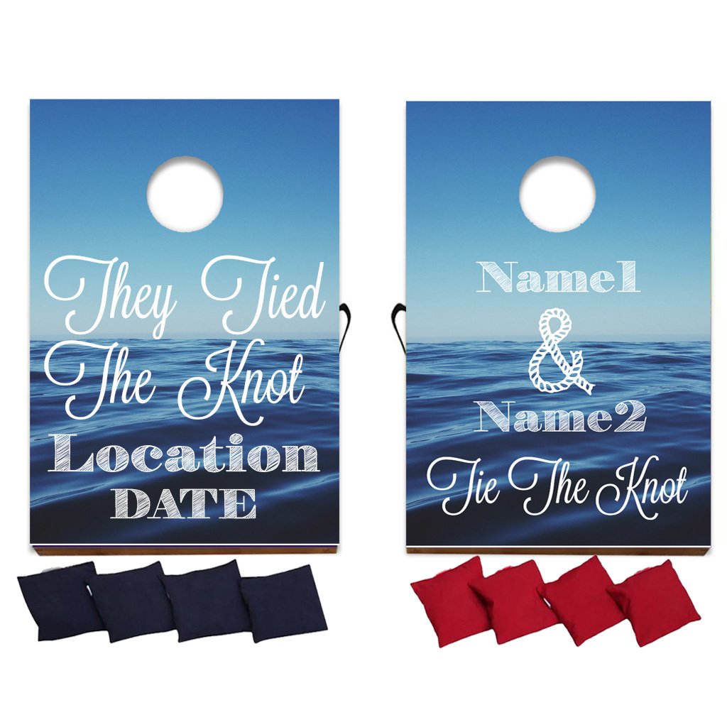 VictoryStoreカスタムウェディングバッグToss Game ? カスタムウェディングCornhole ? They Tied the Knot