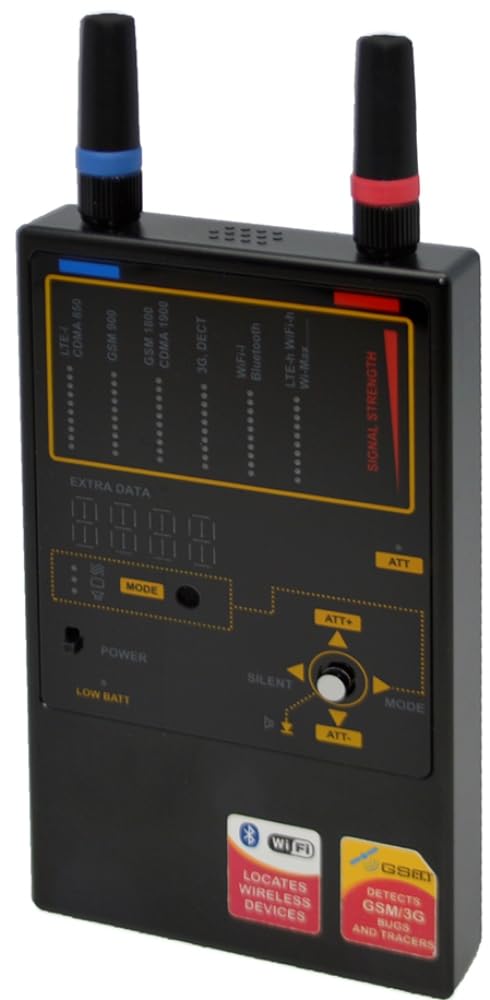 DefCon Security Products iProtect Multi-Channel Detector for Wireless Protocols - DD1207