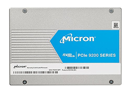 Micron 9200 MAX MTFDHAL1T6TCU-1AR18ABYY 1.6TB NVMe PCIe3.0 3D TLC 2.5インチ 15mm、3DWPD