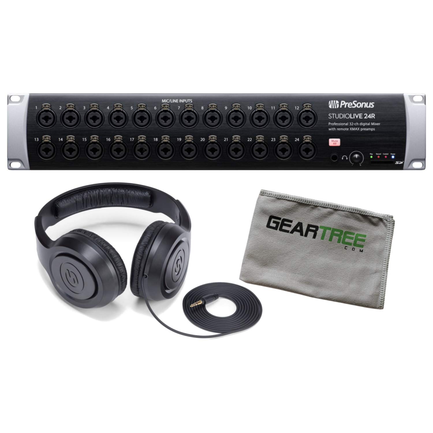 Presonus StudioLive 24R 46x26 32-channel Series III Stage Box Bundle w/Headphone