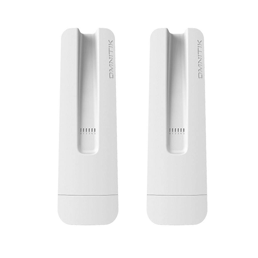 Mikrotik OmniTIK 5 PoE ac USバージョン 7.5dBi 統合アクセスポイント 5GHz デュアルチェーン 802.11ac付き ギガビットイーサネットポート5個 PoE出力2