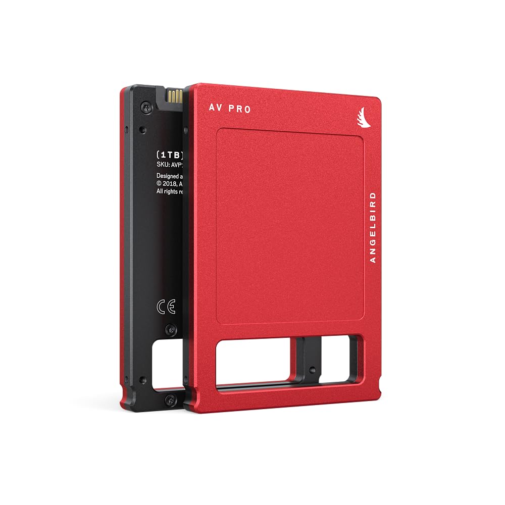 Angelbird - AV PRO MK3-1 TB - SATA 3-2.5インチ ビデオおよびオーディオ録音SSD - AtomosとBlackmagic DesignによるプロフェッショナルS