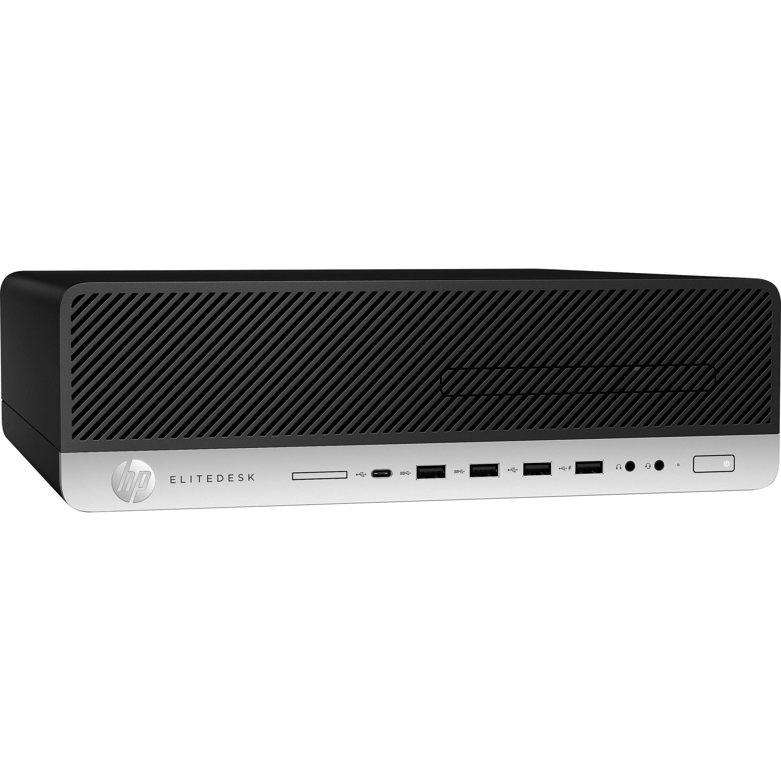 HP EliteDesk 800 G4 Desktop Computer - Intel Core i5 (8th Gen) i5-8500 3 GHz - 16 GB DDR4 SDRAM - 25