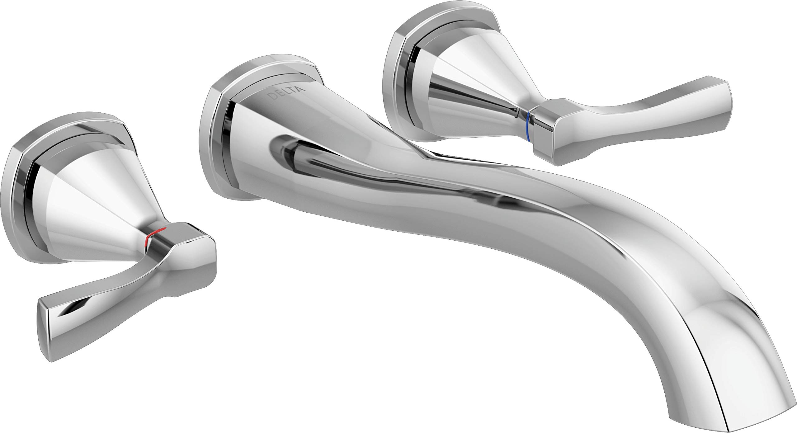 DELTA FAUCET T5776-WL 浴槽フィラー 壁取り付け クロム