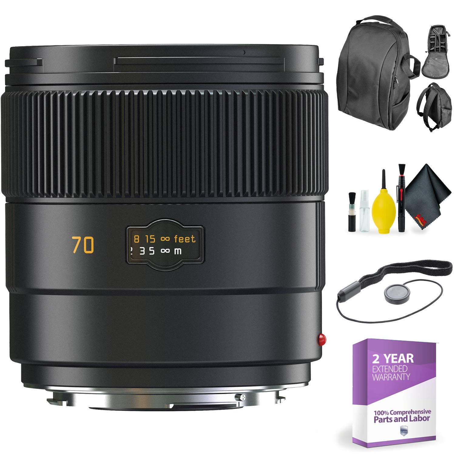 Leica Summarit-S 70mm f/2.5 ASPHレンズ + デラックスレンズクリーニングキット