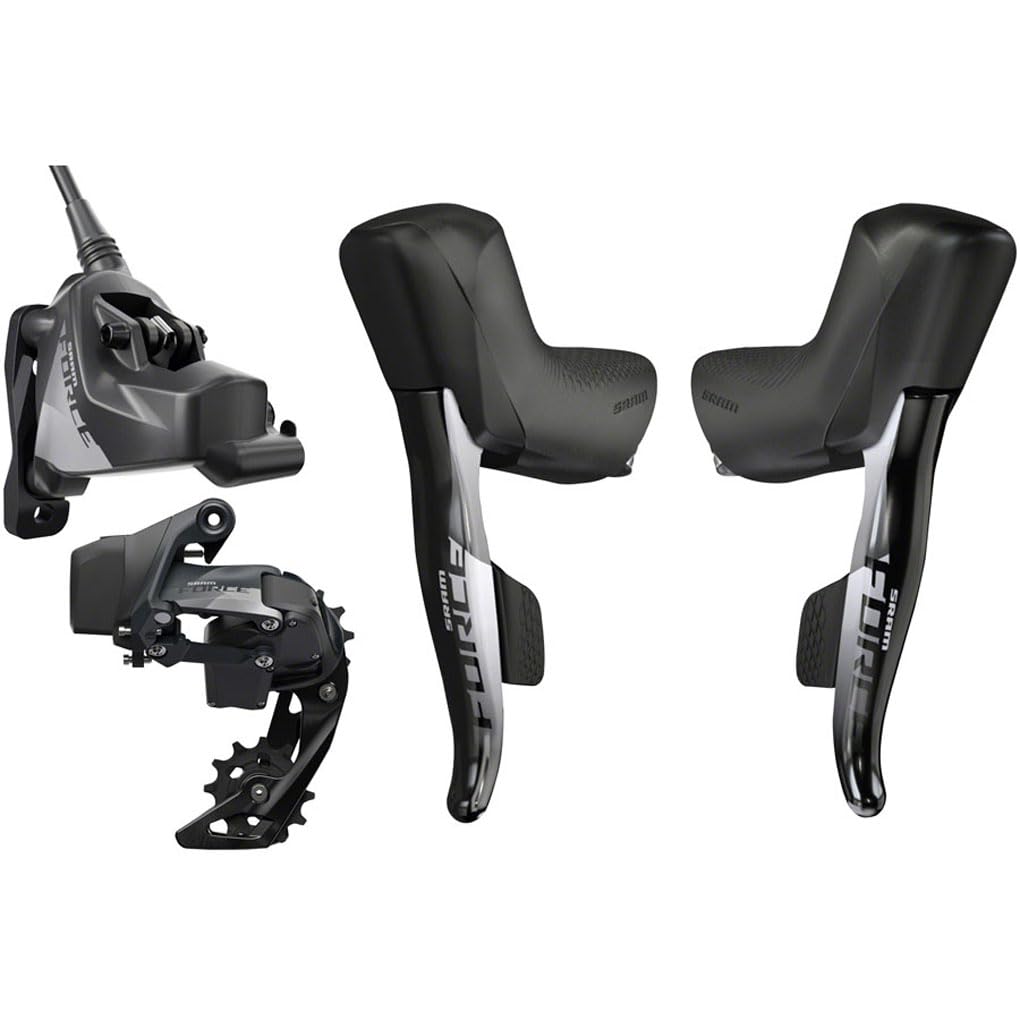 スラム Force eTap AXS HRD 1X Road Groupset Flat Mount