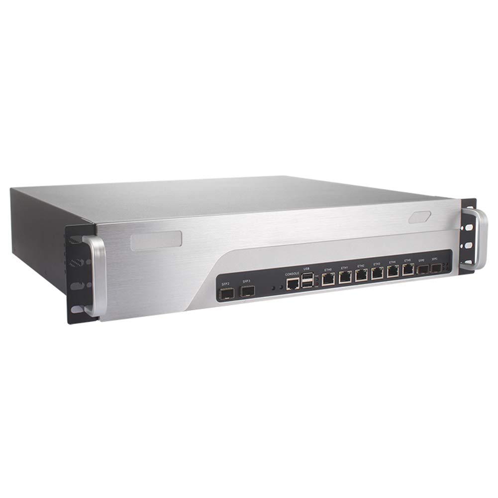 Firewall VPN 2U Rackmount Mikrotik Pfsense OPNsense Network Appliance Z87 with インテル G3250 RS