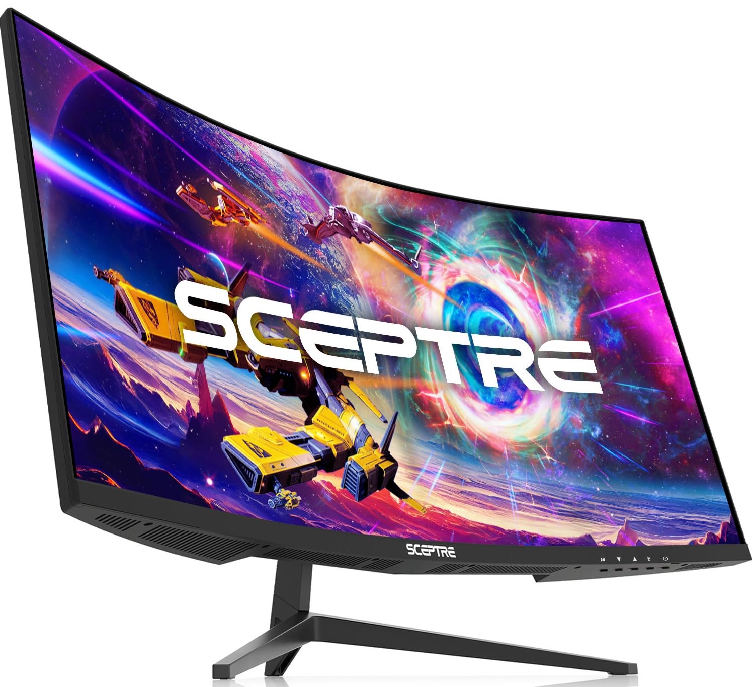 Sceptre 30-inch Curved Gaming Monitor 21:9 2560x1080p Ultrawide Ultra Slim HDMI DisplayPort up to 20