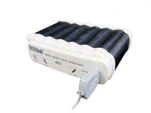 CipherShield 512-bit AES USB-C SSD USB-Powered FIPS 140-2 Level 2 HIPAA USB 3.1 Gen 2/eSATA Hardware