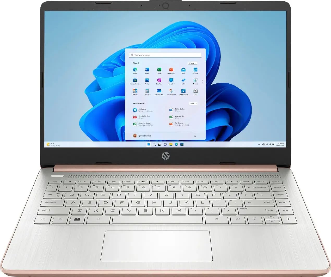 HP Stream 14インチノートパソコン、Intel Celeron N4000、4GB RAM、64GB eMMC、Windows 10 Home Sモード、Office 365 Persona