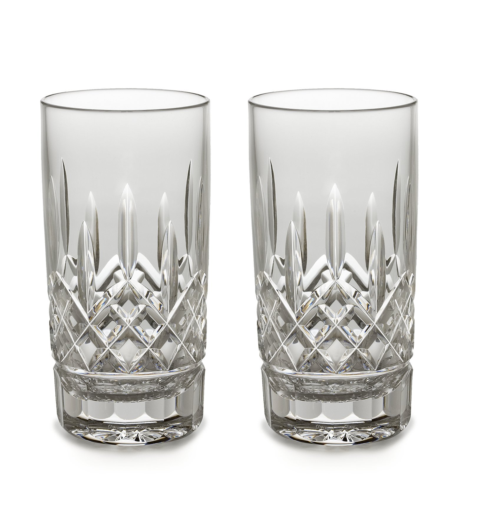 Waterford Lismore High Ball Pair 12-Ounce by Waterford Crystal