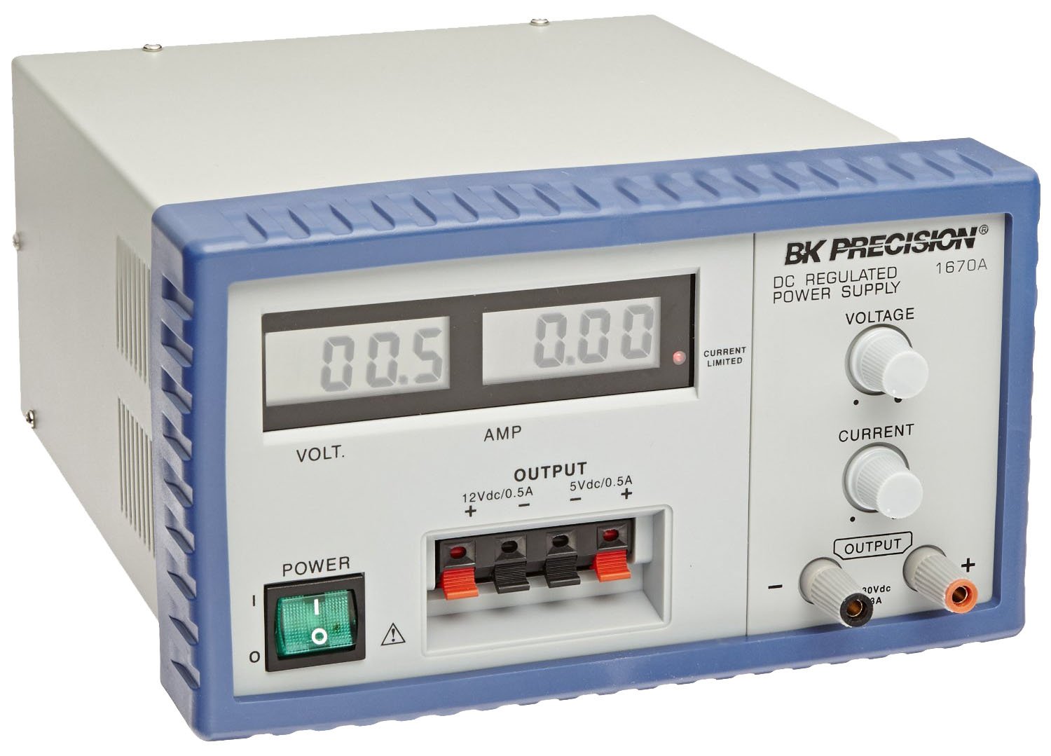 B&K Precision 1671A Triple Output Digital Display DC Power Supply 30V 5A by B&K Precision