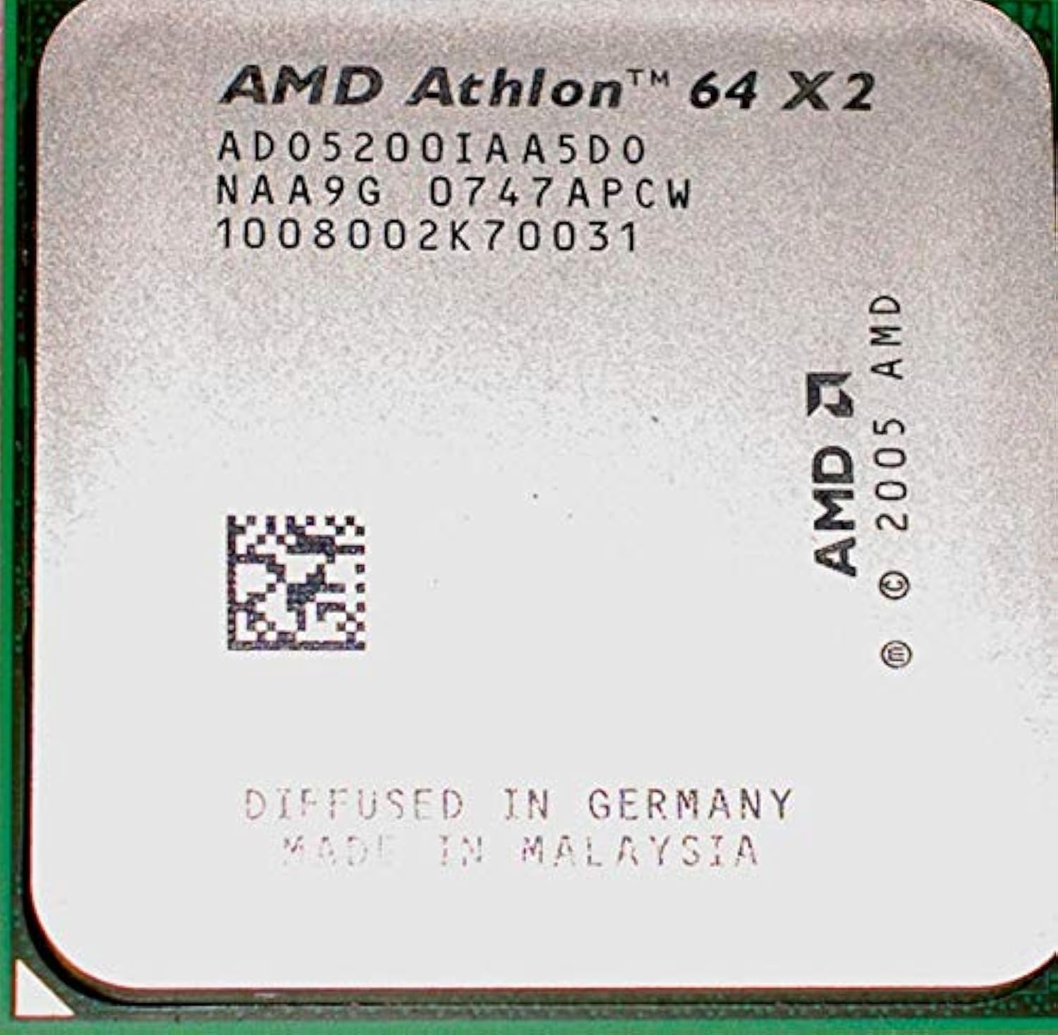 AMD Athlon 64 X2 5200+ 2.7GHz 2x512KB Socket AM2 デュアルコア CPU