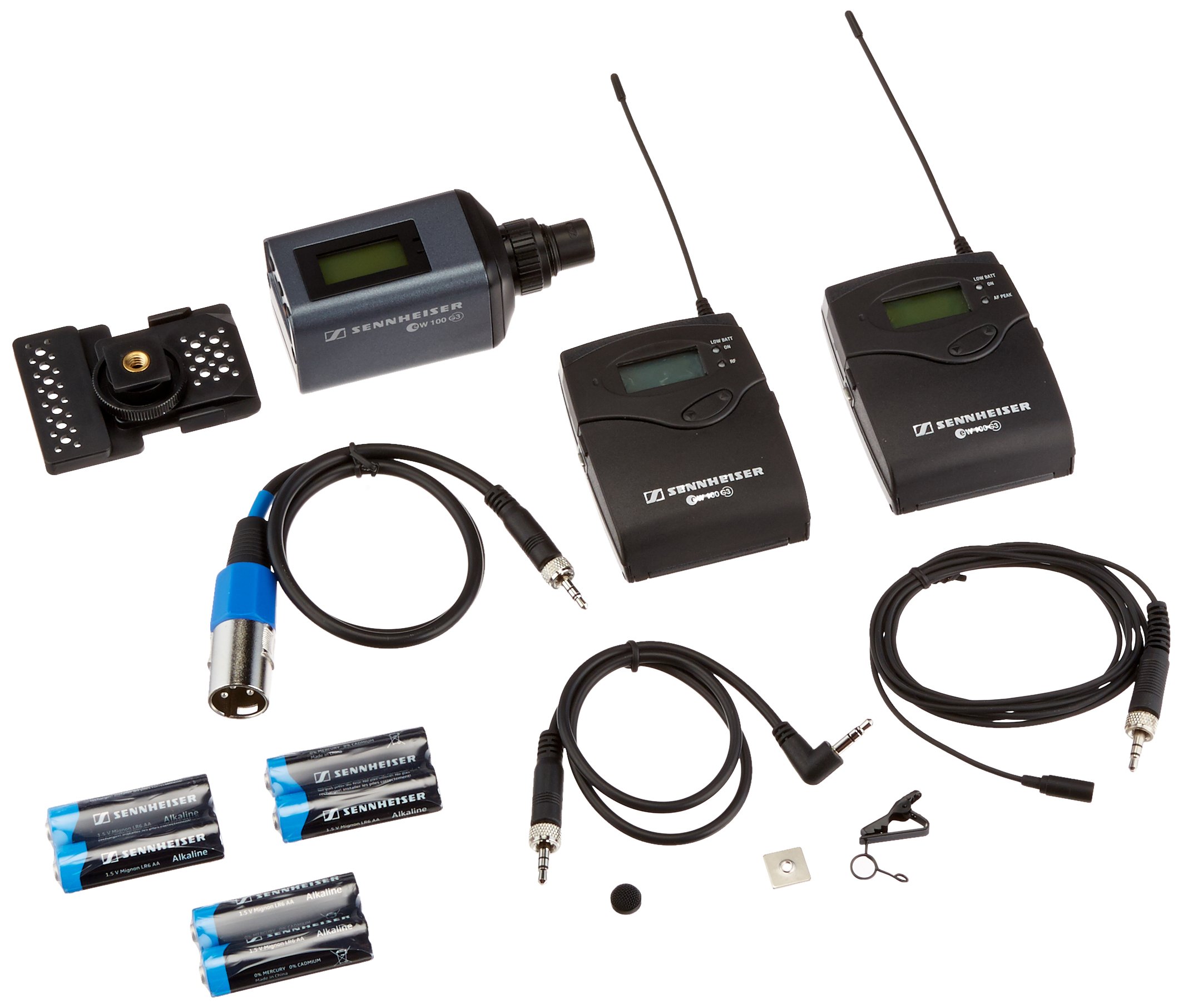 Sennheiser EW 100 ENG G3-G omni-directional clip-on microphone kit system by Sennheiser