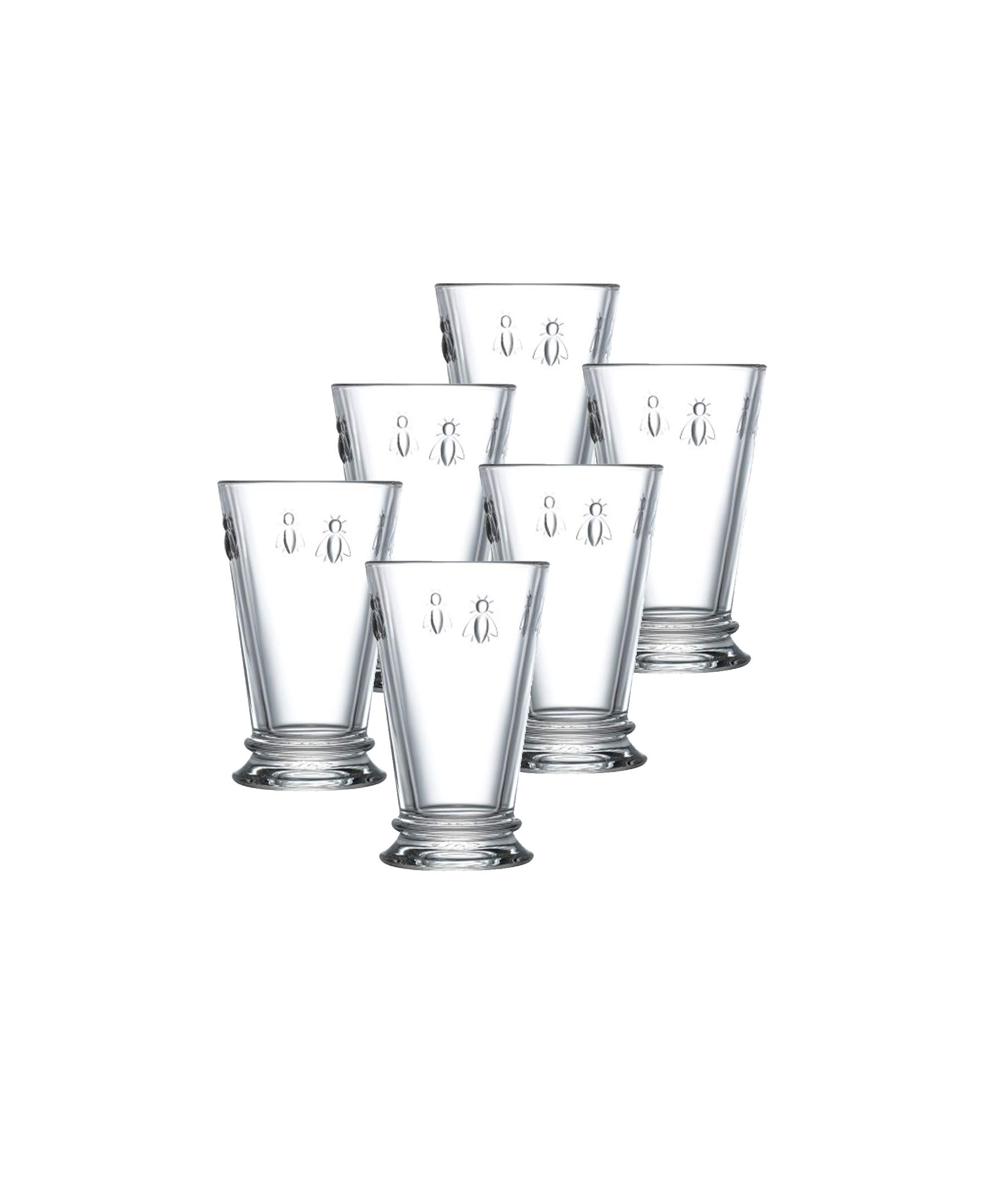La Rochere Set Of 6 11.5-ounce Napoleon Bee Double Old Fashioned Glasses by La Rochre