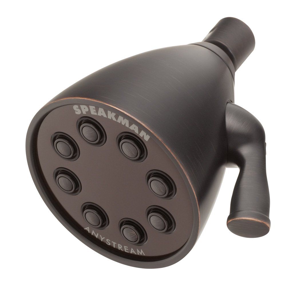 Speakman 高圧力調節可能なシャワーヘッド Anystream 4.19L x 3.63W x 4.88H S-2251-ORB 1