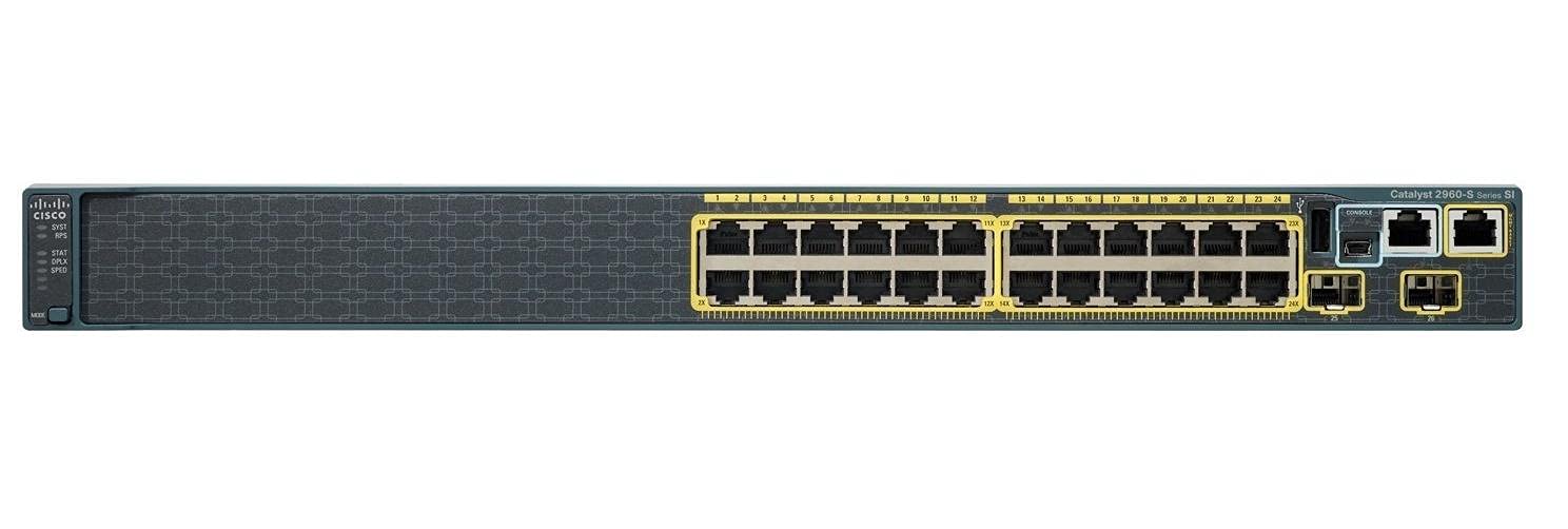 Cisco Systems Cisco Catalyst 2960S-24TD-L (WS-C2960S-24TD-L) [PC]