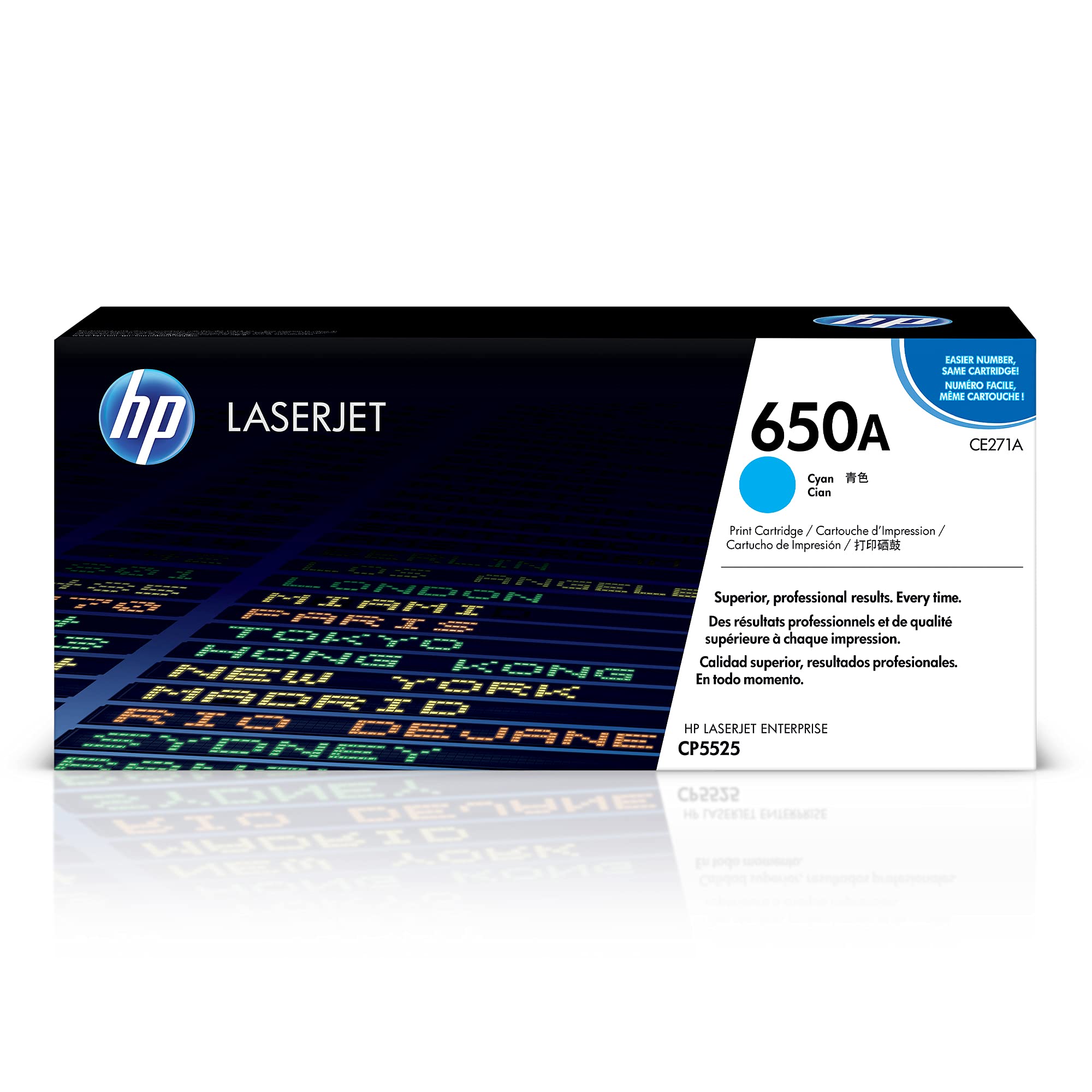 HP 純正 プリントカートリッジ シアン (CP5525) CE271A