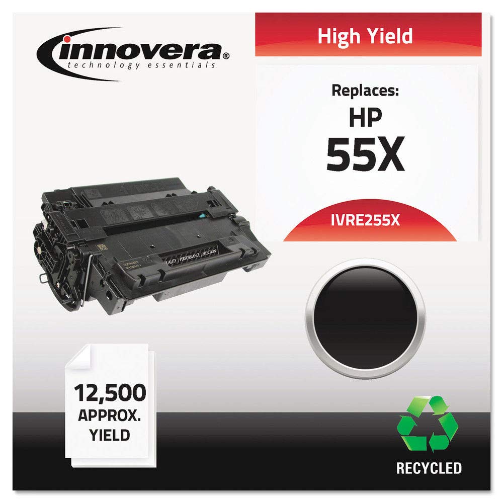 Compatible CE255X (55X) Laser Toner by Innovera