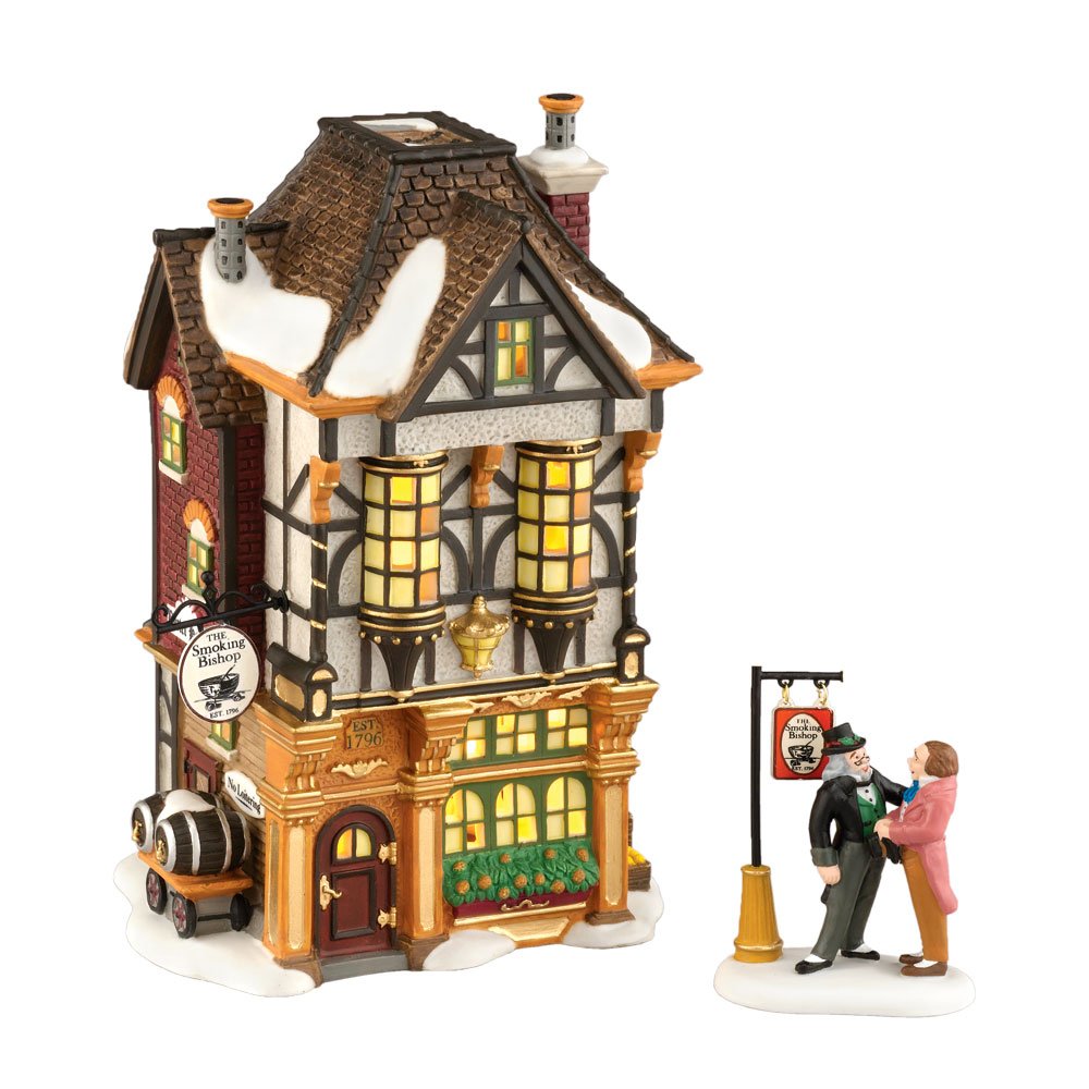 Department 56 Dickens' Village The Smoking Bishop 2011年年 ホリデーセット アクセサリー付き