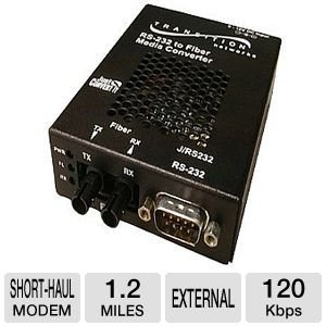 Transition Networks J/RS232-TF-01(SC)-NA Just Convert-IT Stand-Alone Media Converter - Short-haul mo