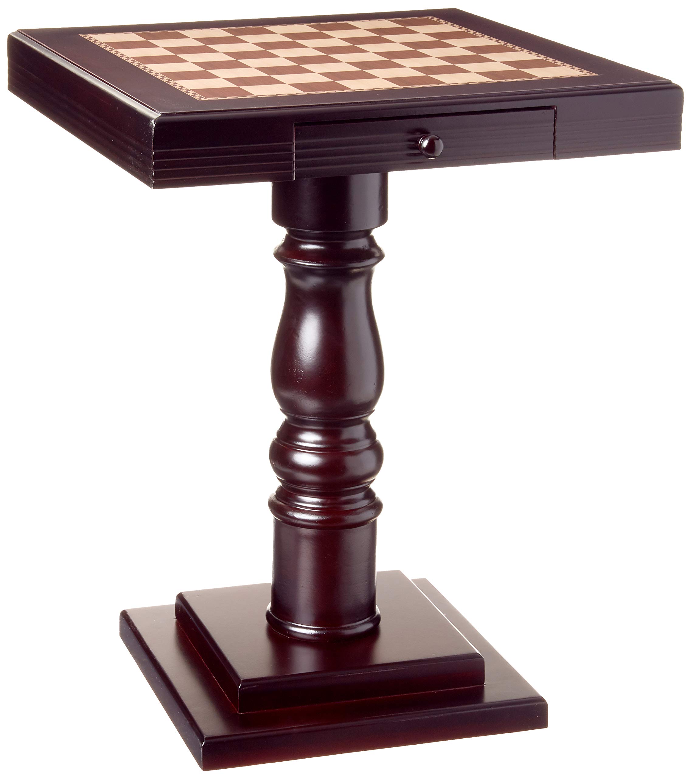 Frenchi Home Furnishing Chess Table with Two Working Drawers 141［並行輸入］